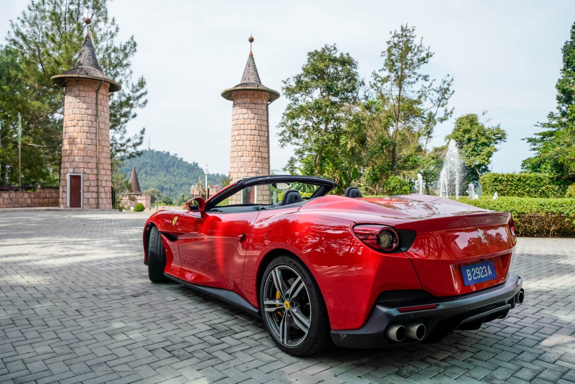 What it's like to be behind the wheel of a Ferrari Portofino