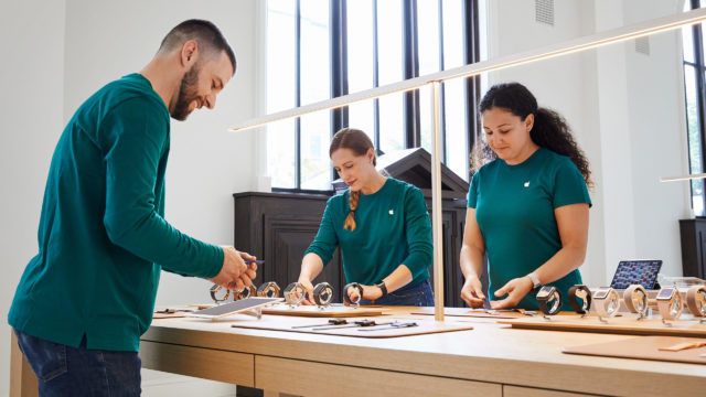 Apple opens its latest store in the historic Carnegie Library