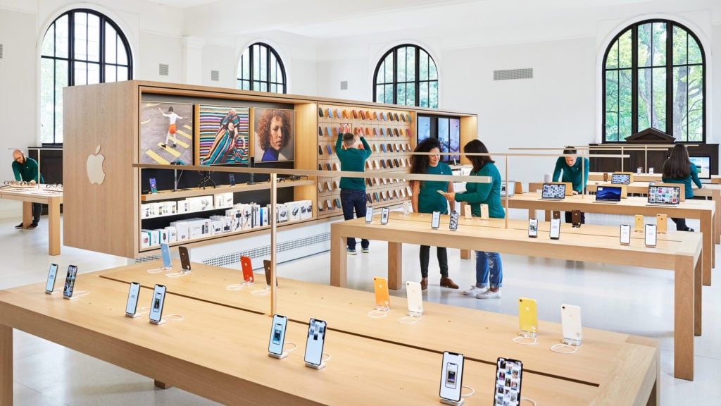 Apple opens its latest store in the historic Carnegie Library