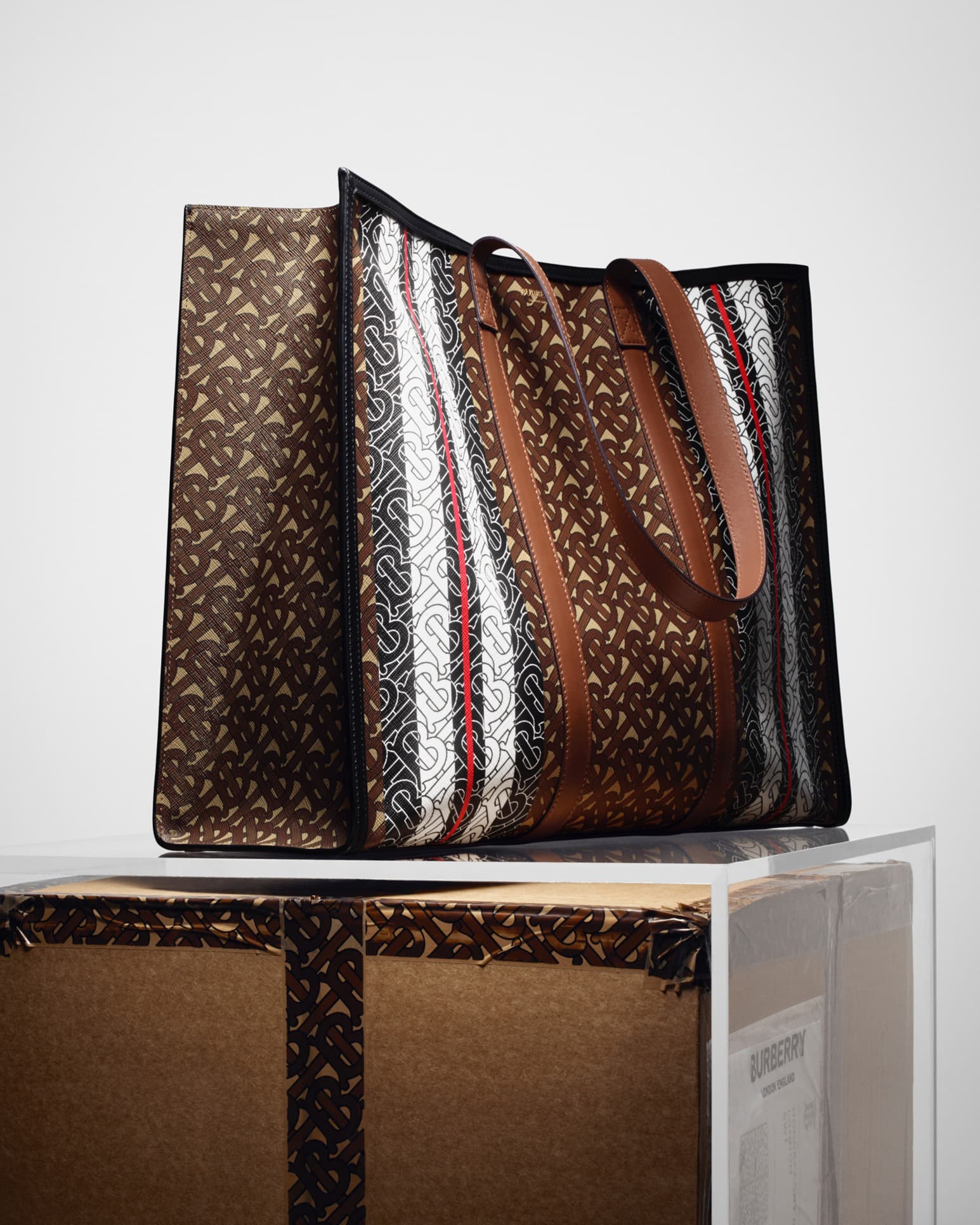 Burberry debuts its first-ever monogram collection with Gigi Hadid