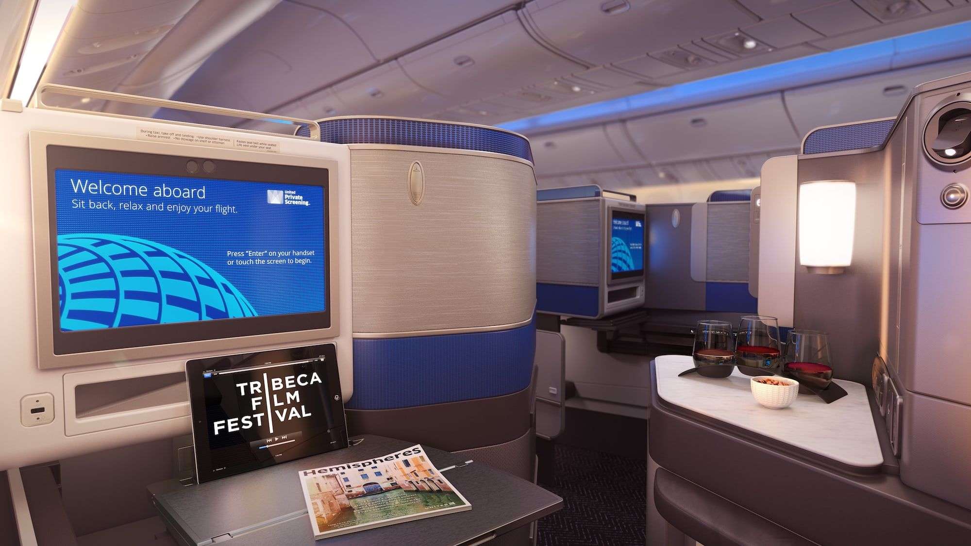 Want a good night's sleep? Try this business class seat