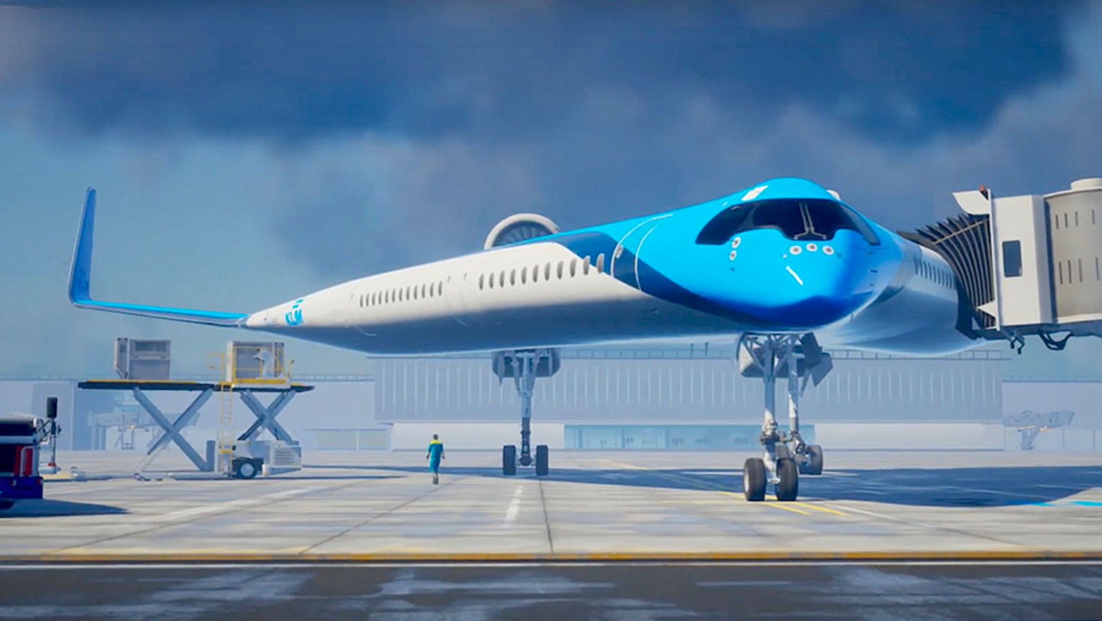 The KLM Flying-V aircraft will revolutionise air travel for the coming ...