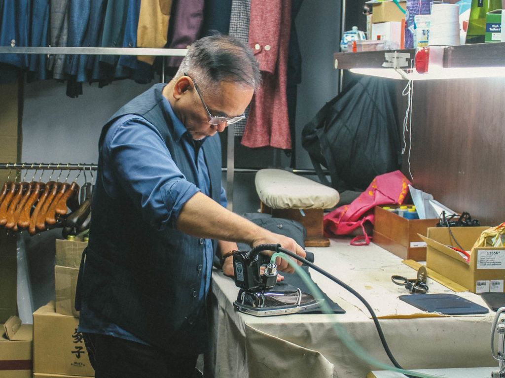 Hong Kong custom tailor The Brown House double-breasted suit review