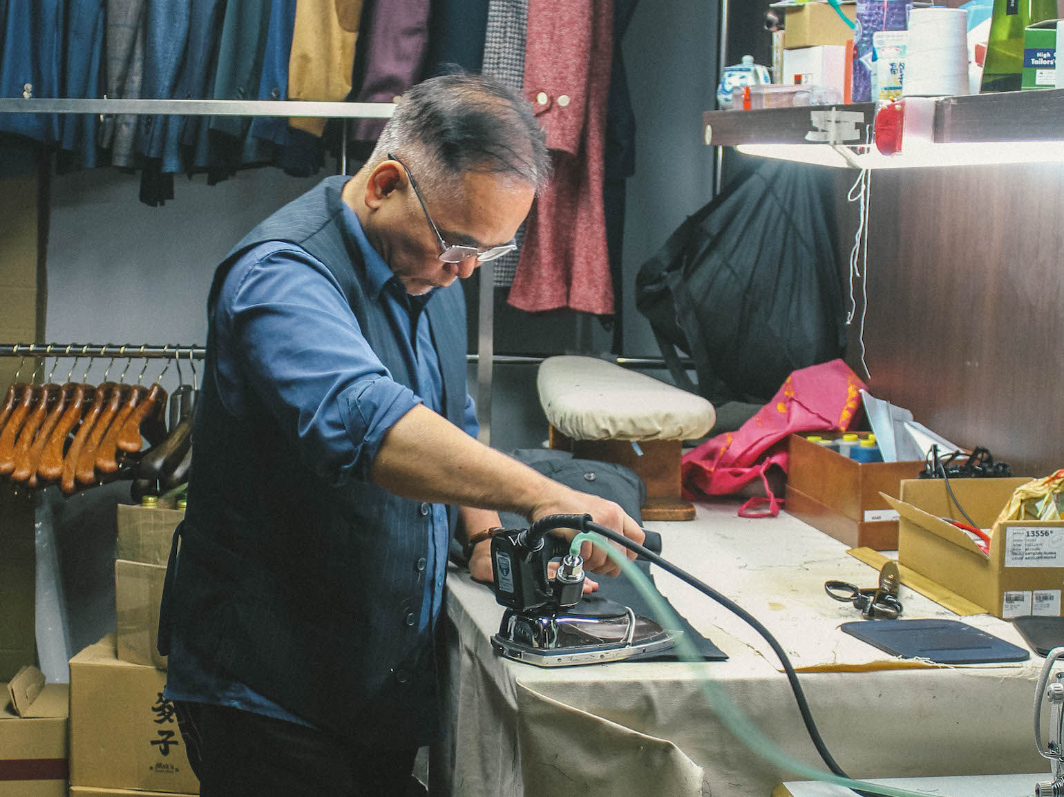 Hong Kong custom tailor The Brown House double-breasted suit review