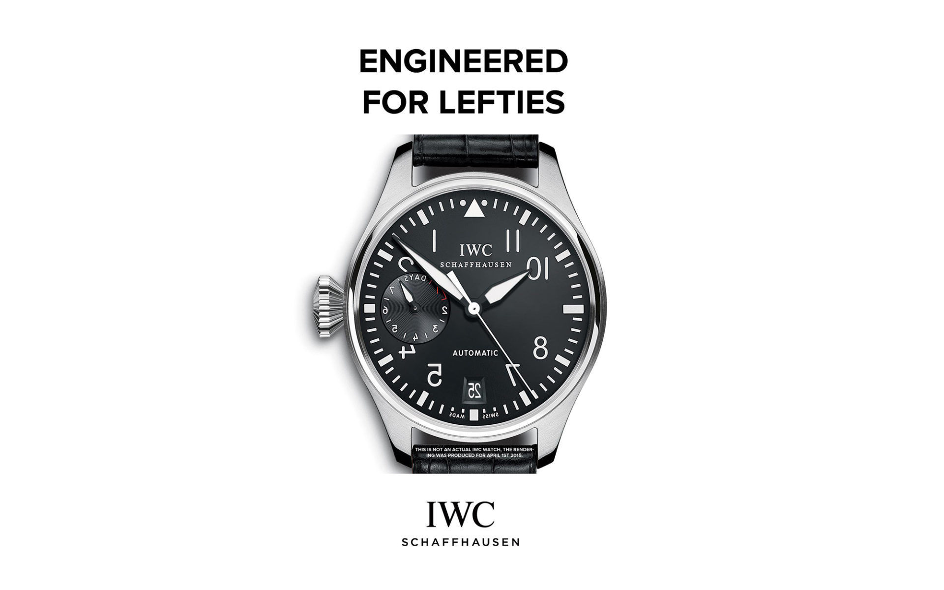 To the left, to the left: 5 really neat left-handed watches