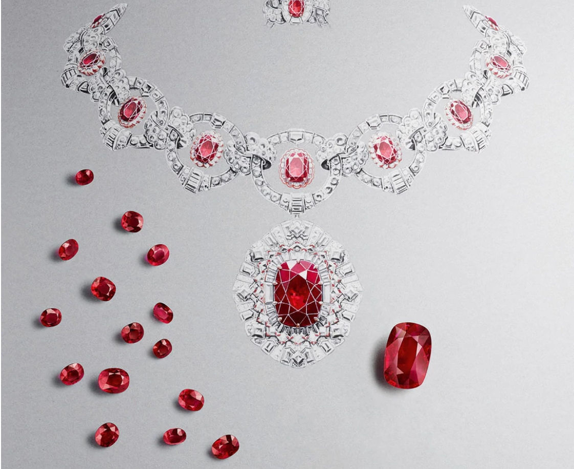 Van Cleef and Arpels celebrates the ruby with transformable high jewellery