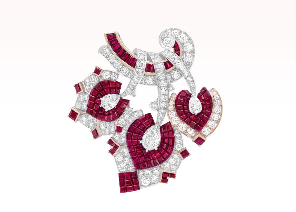 Van Cleef and Arpels celebrates the ruby with transformable high jewellery