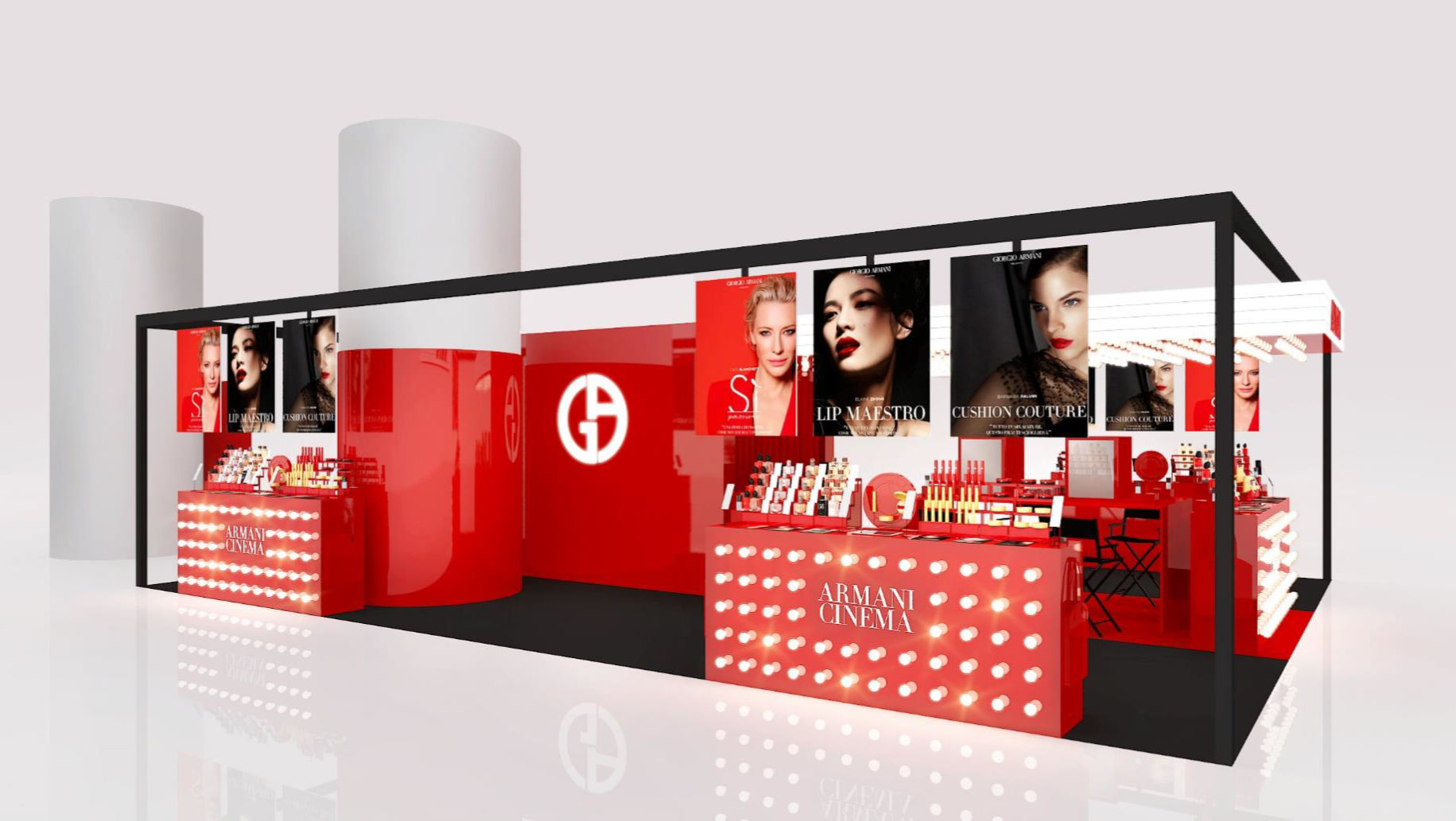 Giorgio Armani Beauty brings its pop-up Armani Cinema to Singapore