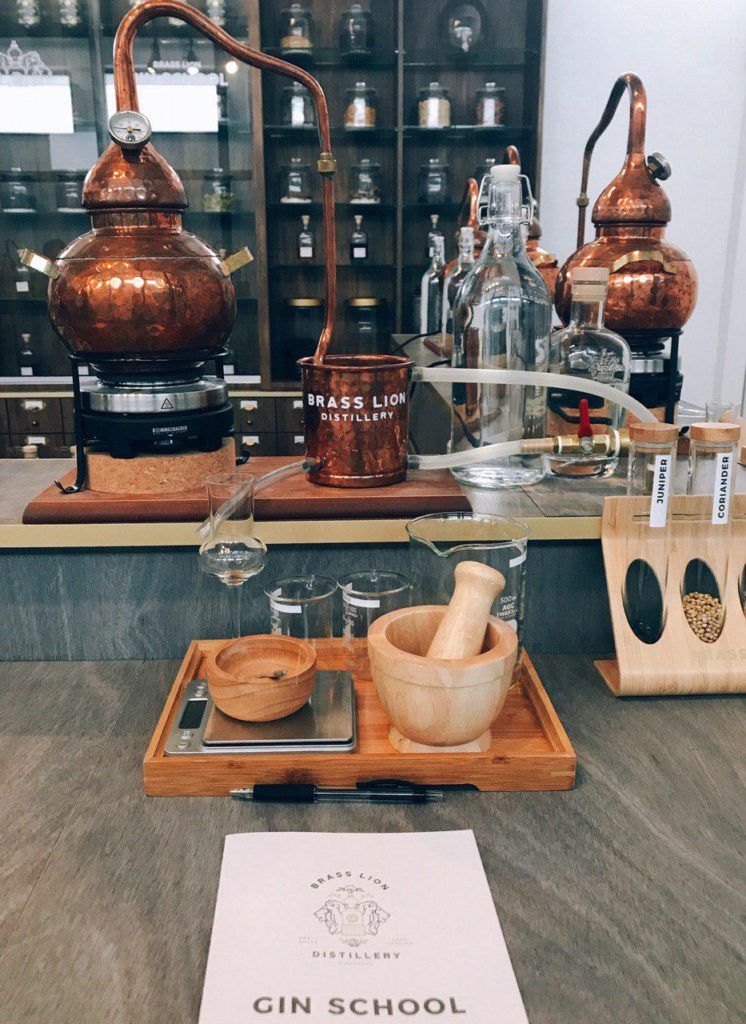 Make your own gin from scratch at Brass Lion Distillery's new Gin School