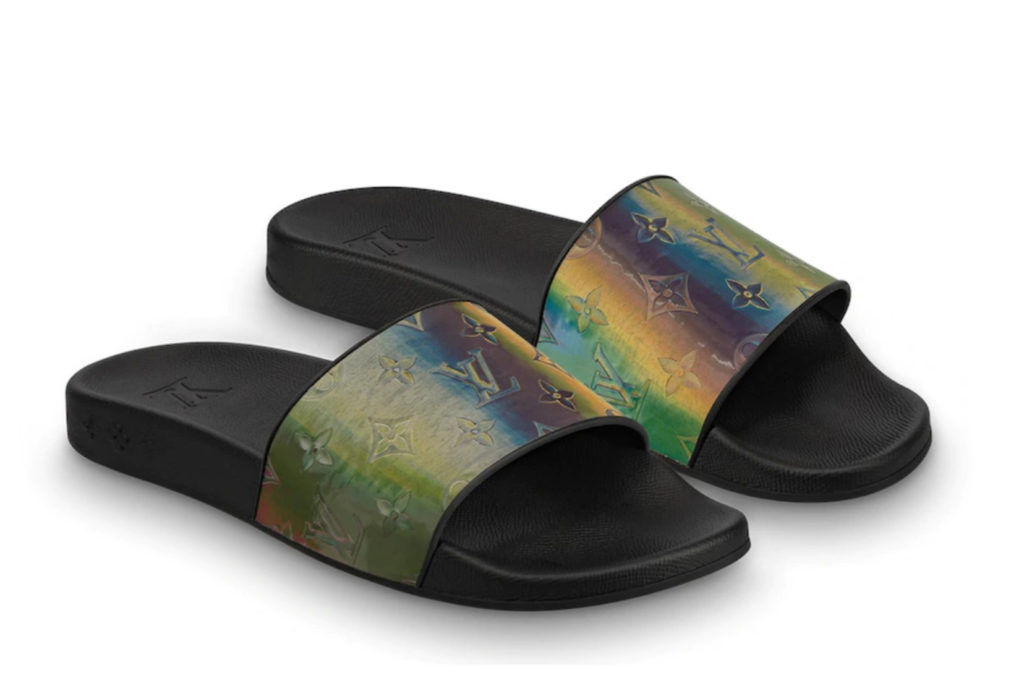 Fashionably chic poolside luxury slides for the summer