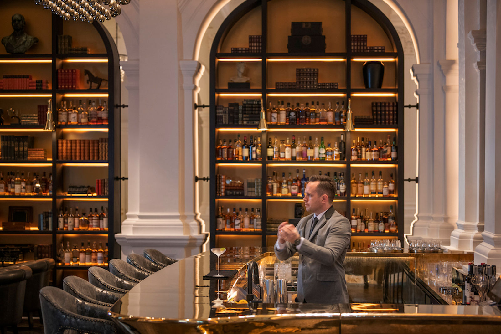 The Writer's Bar at Raffles Hotel turns literature into cocktails