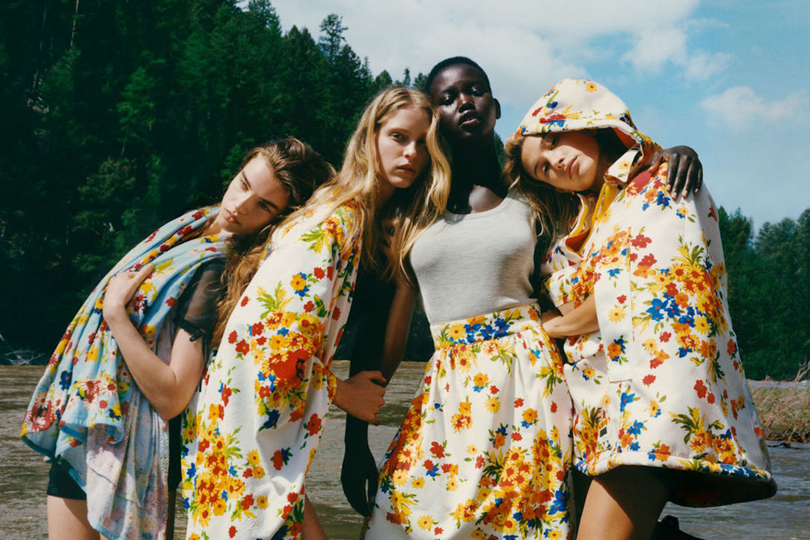 Printed looks triumphs the runway of Miu Miu Fall Winter 2019 collection