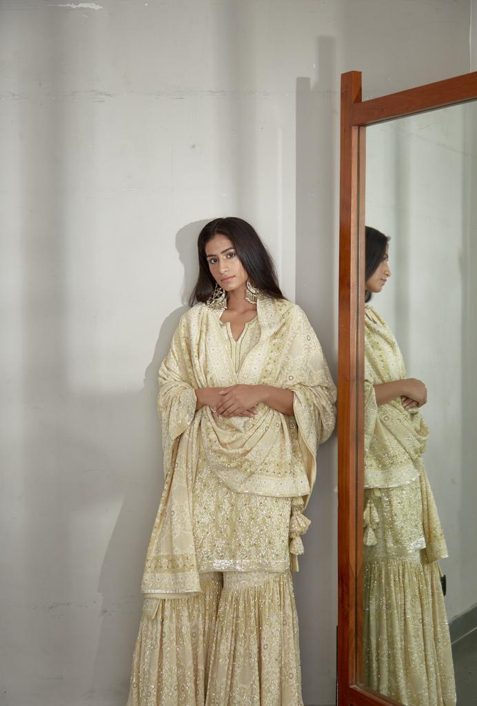 Building your trousseau? Add Anjul Bhandari's stunning chikankari pieces
