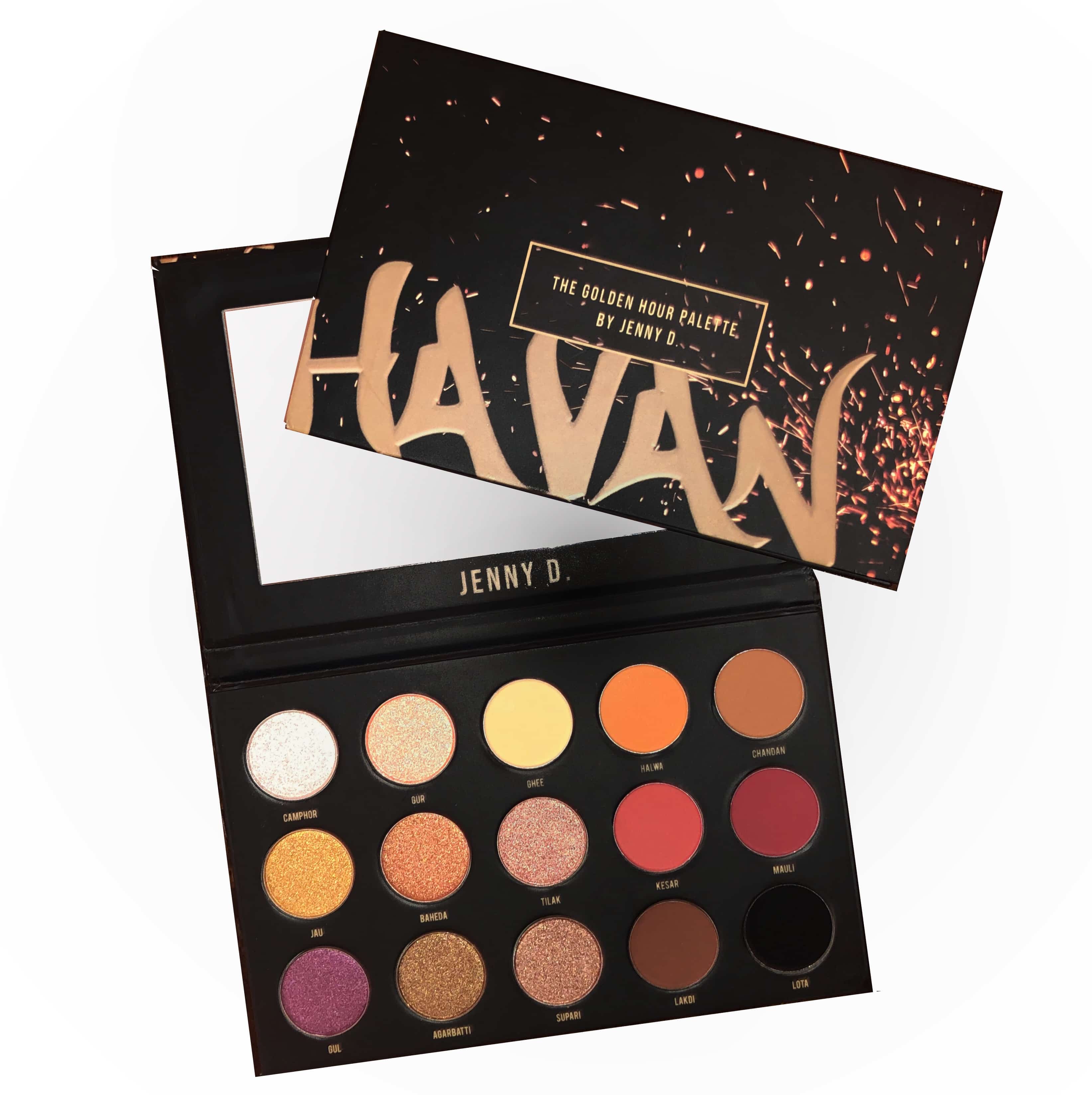 Makeup worship: An eyeshadow palette inspired by the Hindu havan