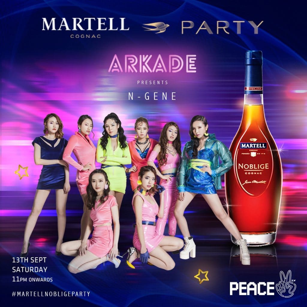The Martell Noblige Party series returns with five themes in clubs all ...