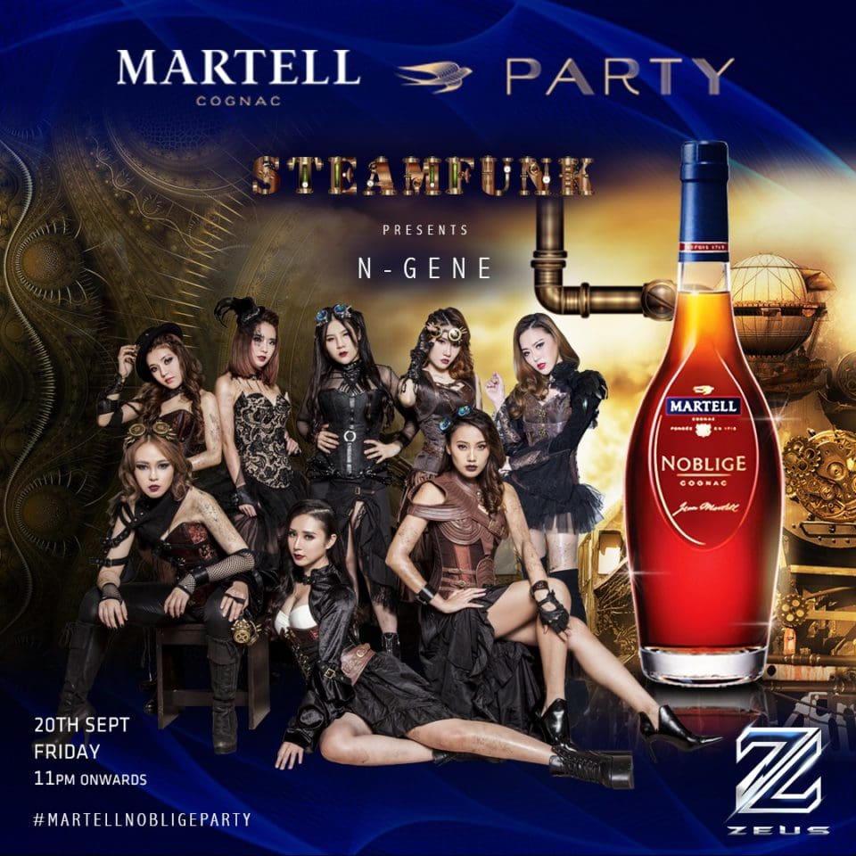 The Martell Noblige Party series returns with five themes in clubs all over Malaysia