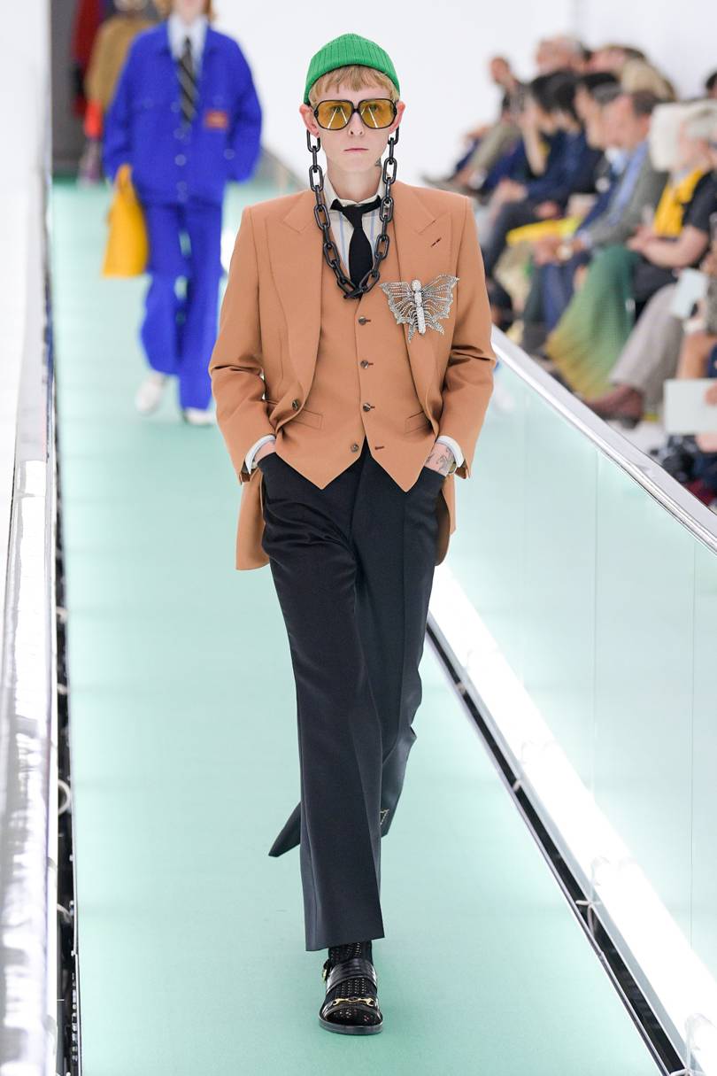 No dismembered heads in sight, Gucci SS20 presents sultrier silhouettes