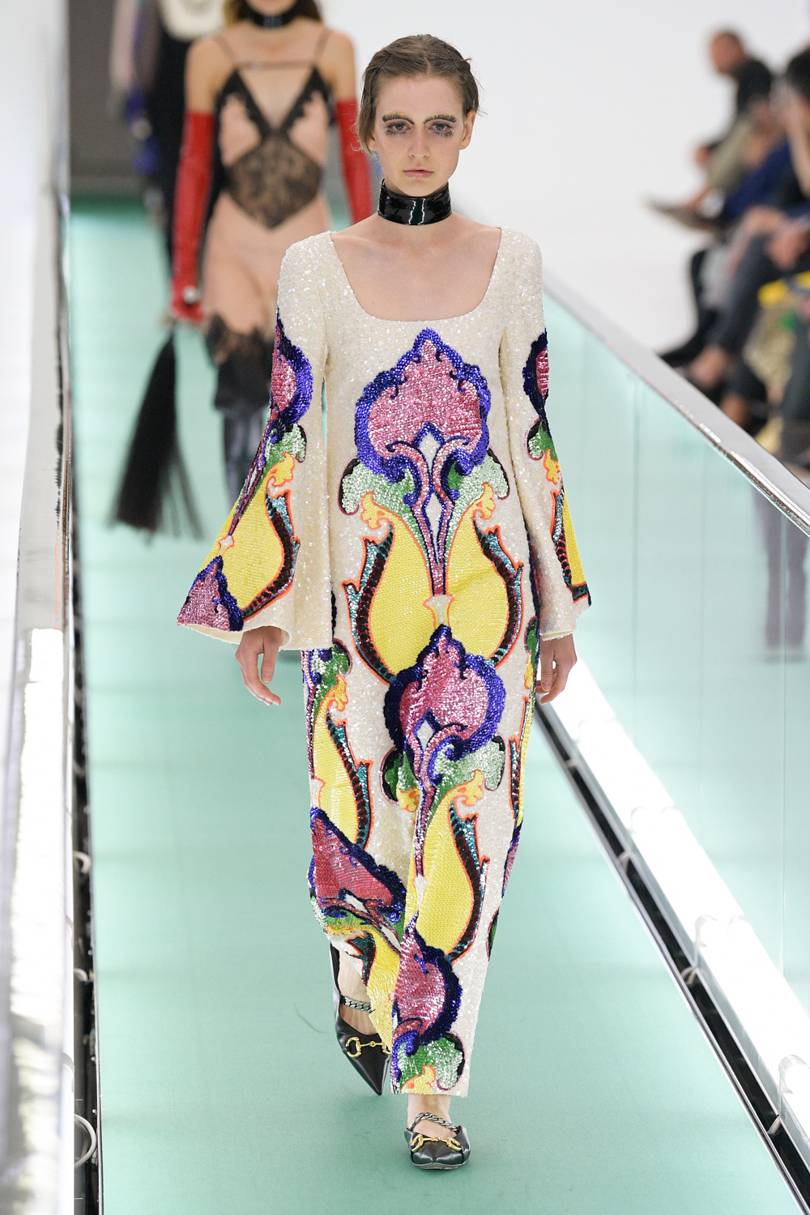 No dismembered heads in sight, Gucci SS20 presents sultrier silhouettes