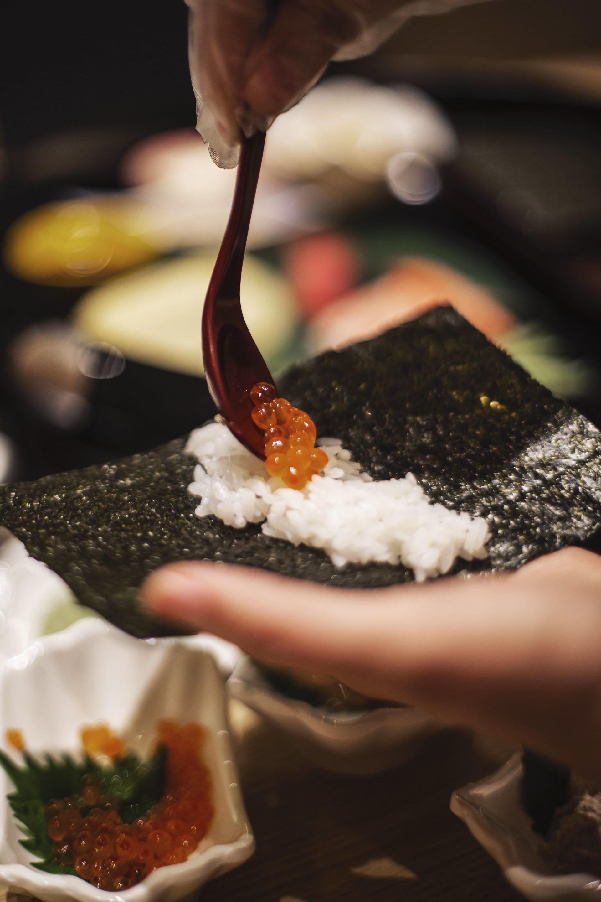 You can now make your own sushi at Umai Sushikan