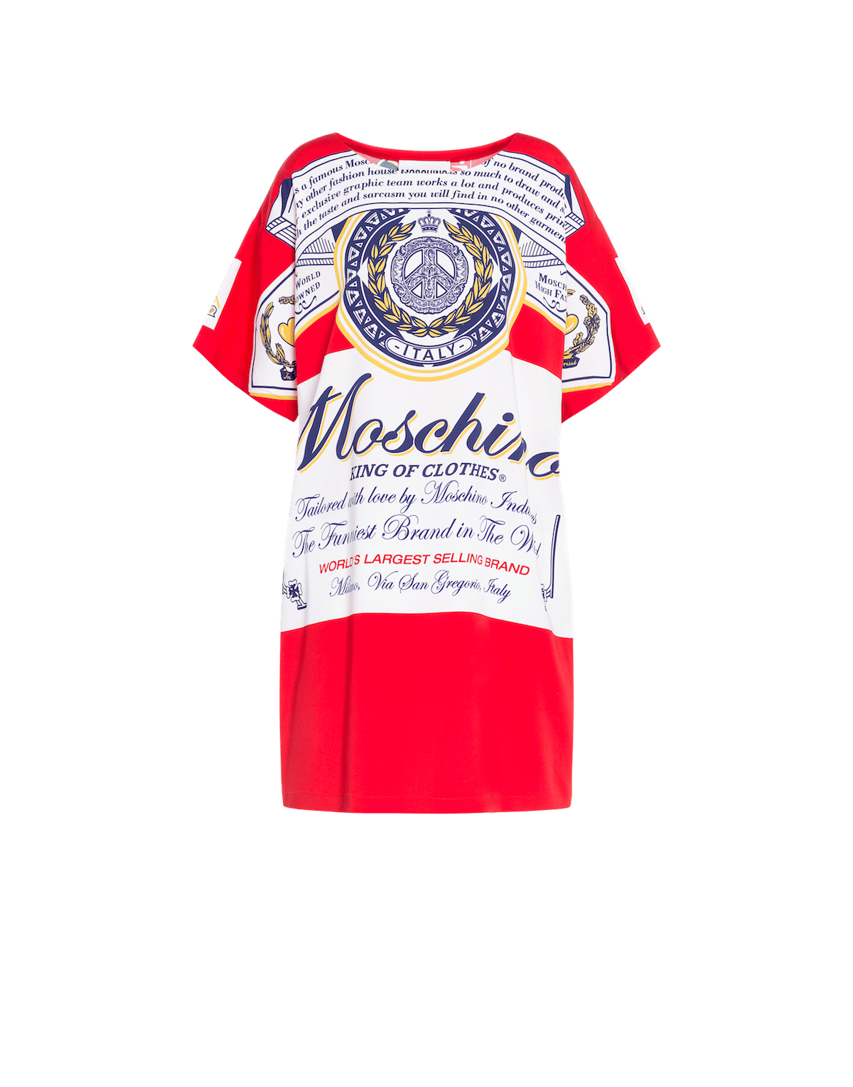 Moschino unveils 15-piece capsule collaboration with Budweiser