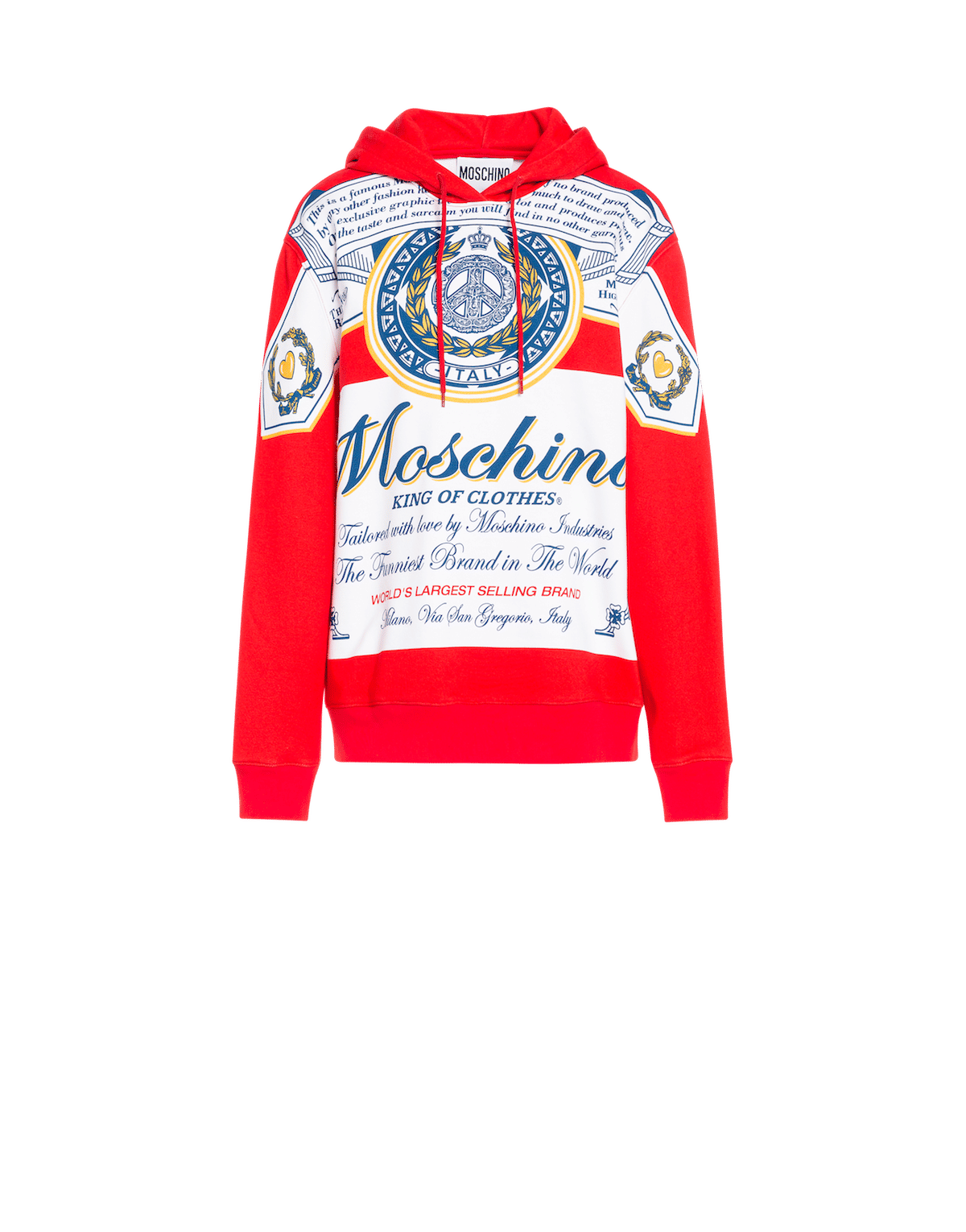 Moschino unveils 15-piece capsule collaboration with Budweiser
