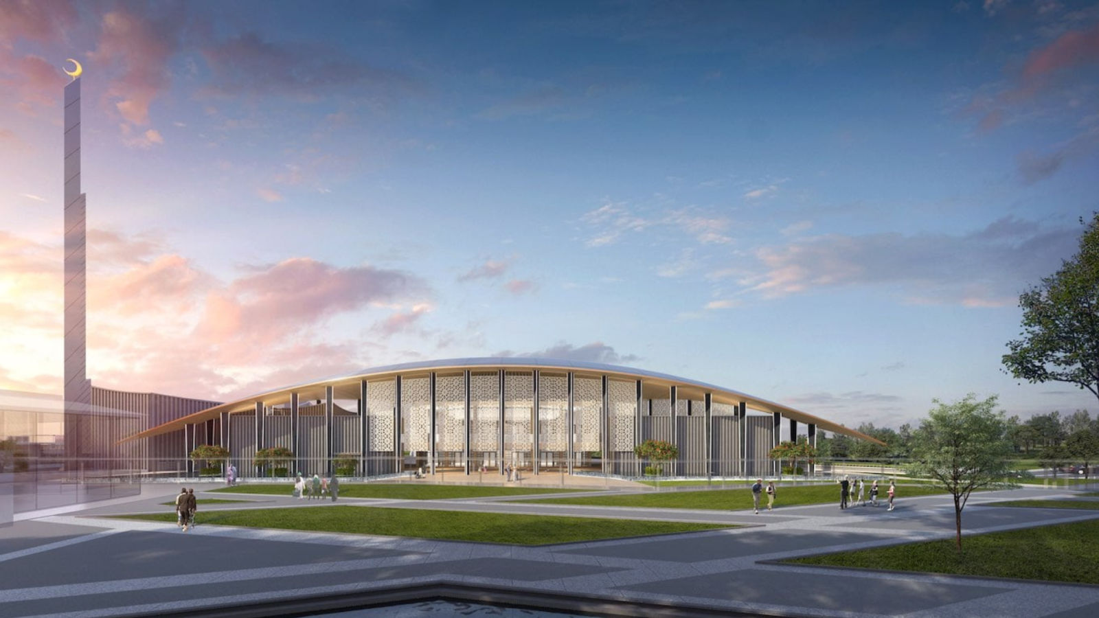 Menara Merdeka 118 kini telah dirasmikan, masjidnya cukup indah!