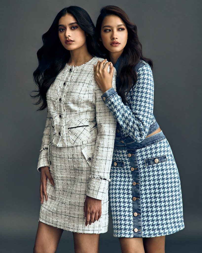 GUESS Musim Luruh Dingin Simbol Gaya Wanita Bombshell