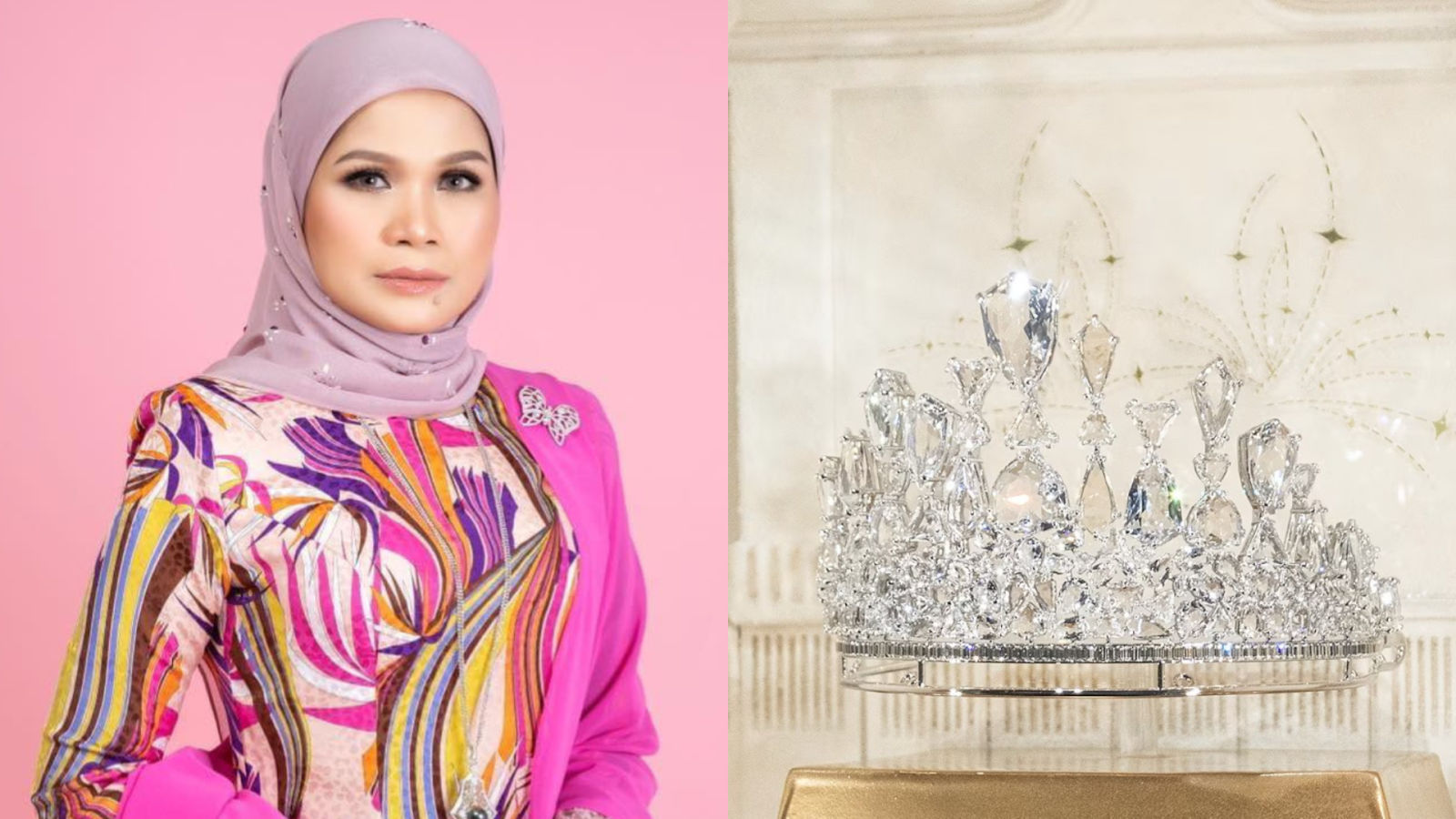 Haliza Maysuri satu-satunya wanita Malaysia miliki tiara Swarovski