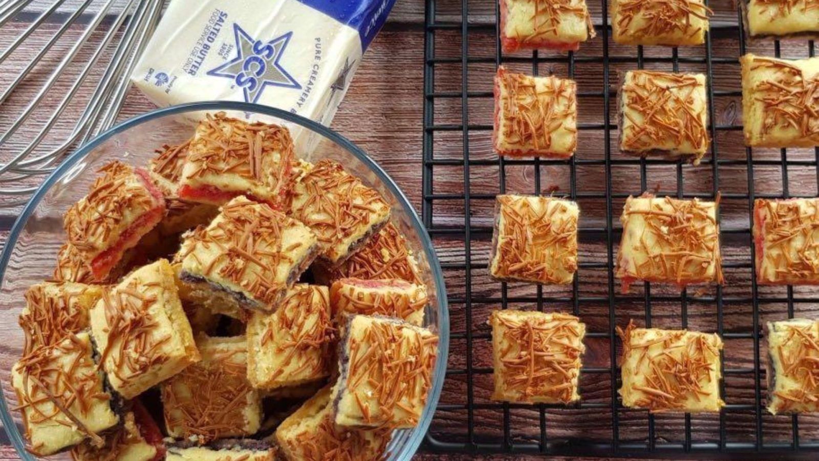 Tart Nenas Cheese Bar, Resipi Viral Anda Wajib Cuba Raya Ini!
