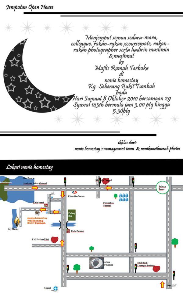 Jemputan Rumah Terbuka Kini Lebih Mudah Dengan Kad Raya Digital