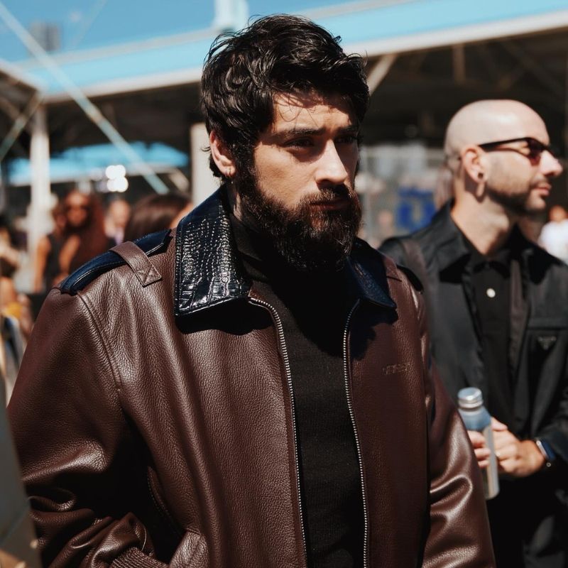 Zayn Malik tampil berjambang di NYFW, penampilan 'macho' curi perhatian