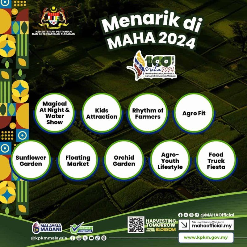 MAHA 2024: Tarikh, lokasi, tarikan, dan jadual penuh acara