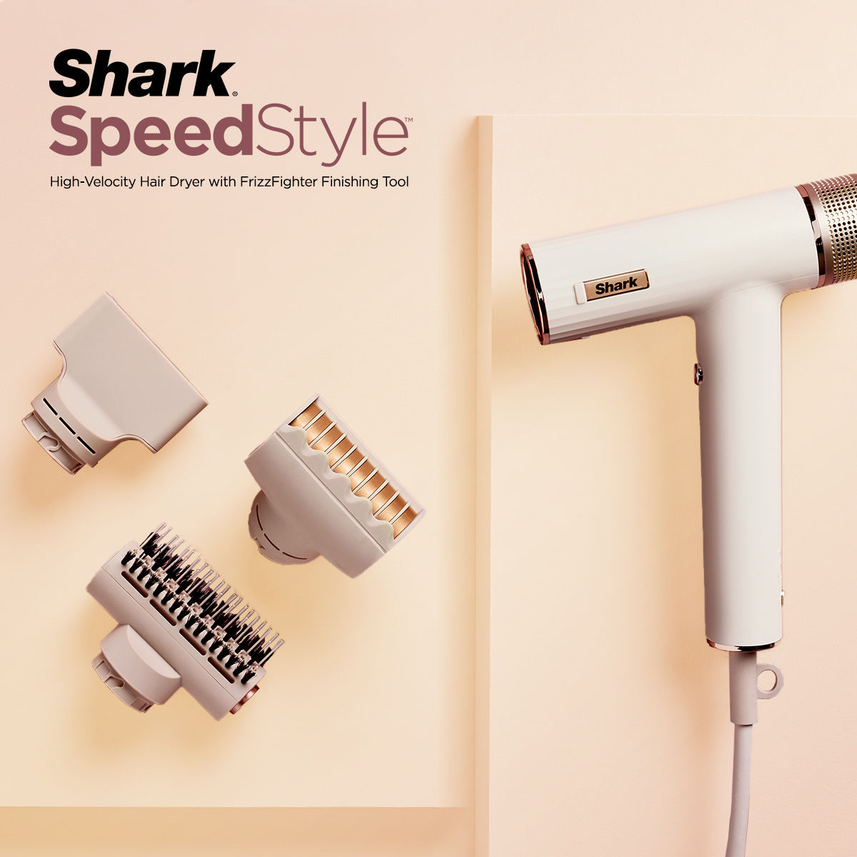 Dandanan rambut 2025 dengan satu alatan dari Shark Beauty