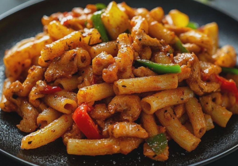 Makaroni goreng kurang pedas & lazat, resipi mudah untuk dijamu tetamu