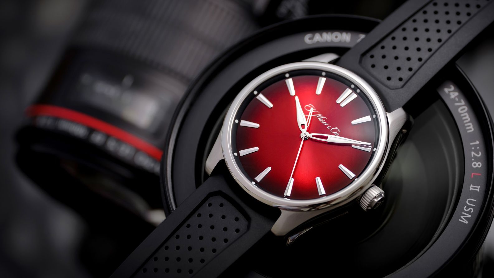 New watch alert: H. Moser & Cie Pioneer Centre Seconds Swiss Mad Red