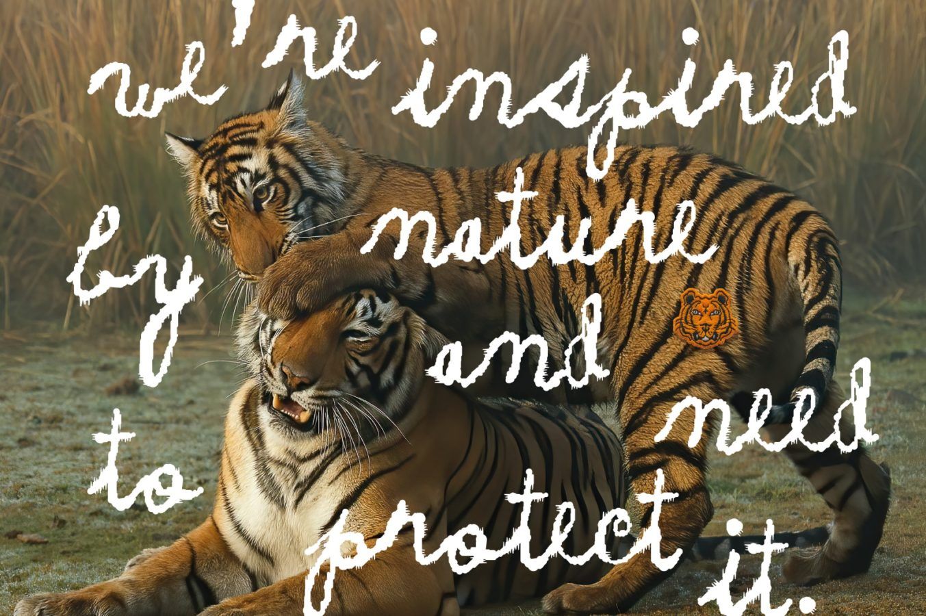 Kenzo supports WWF in doubling tiger population by 2022