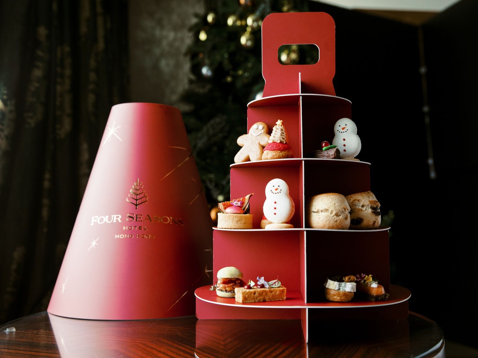 Tuck into these festive afternoon teas to celebrate the holidays for two