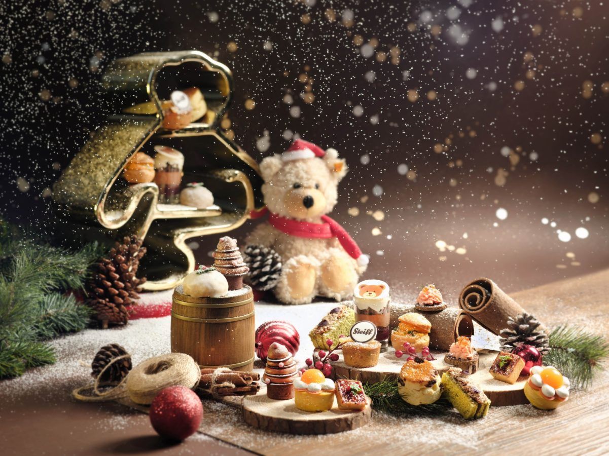 Tuck into these festive afternoon teas to celebrate the holidays for two