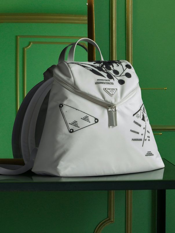 Prada's new collection preview at the ‘Prada Symbols’ ifc pop-up