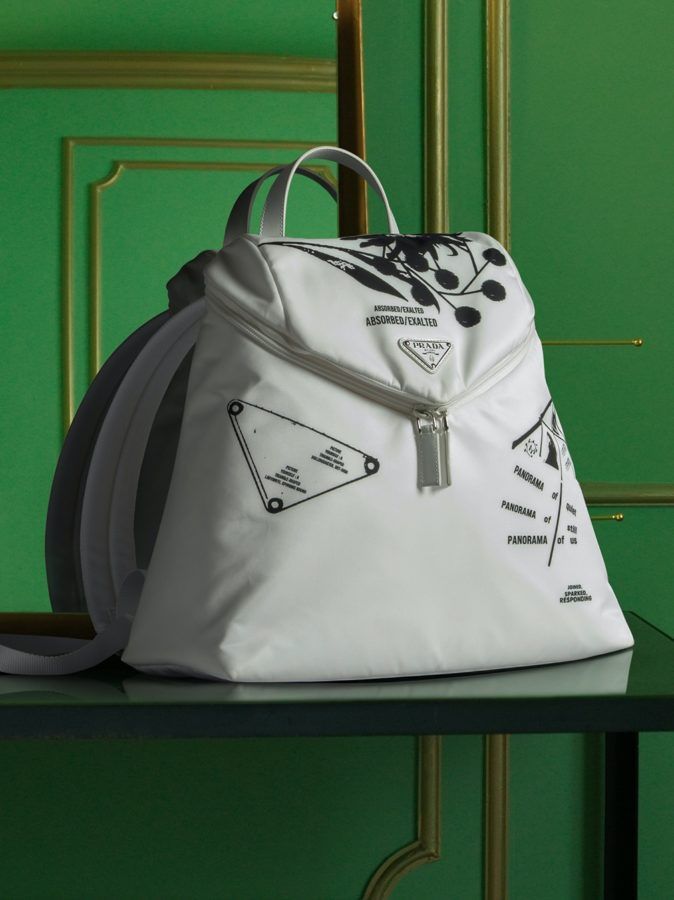Prada's new collection preview at the ‘Prada Symbols’ ifc pop-up