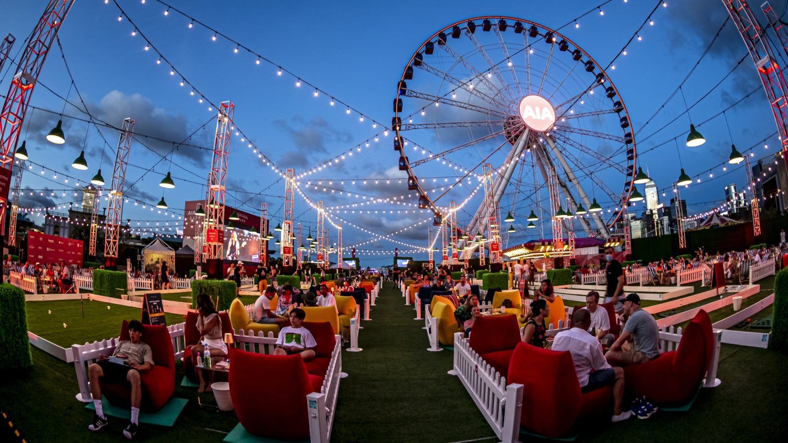 Have yourself a socially-distanced garden party at The Lawn Club