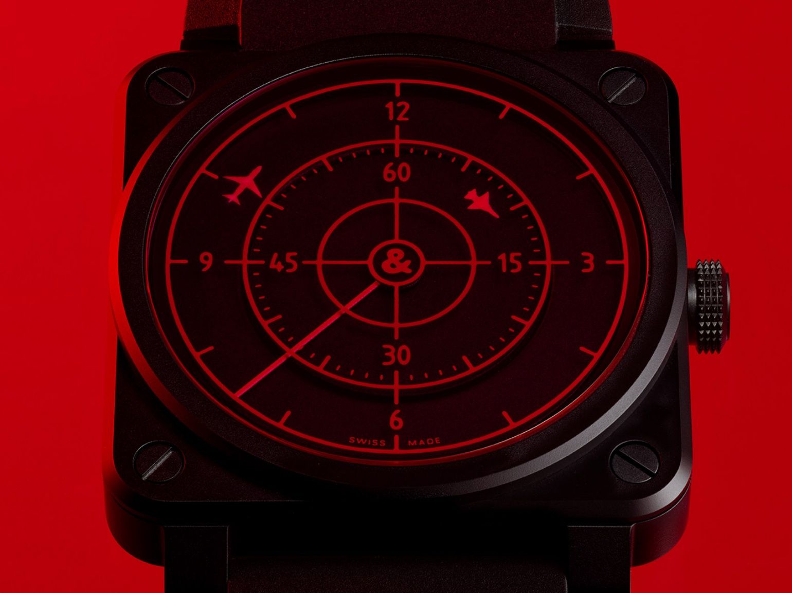 BR 03-92 Red Radar Ceramic: Bell & Ross rules the skies again