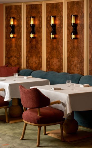 Take a Peek Within: Estro's modern Italian salotto by André Fu