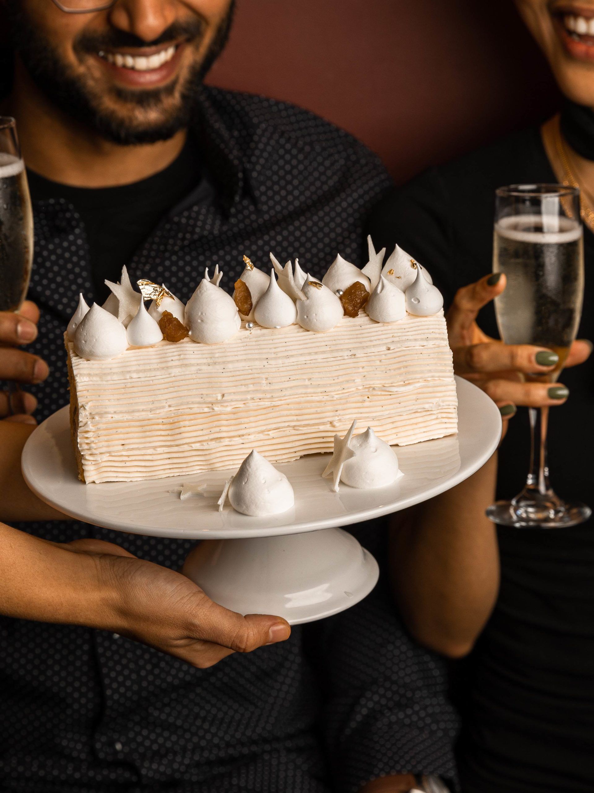 4 Hong Kong pastry chefs on the classic Christmas Yule Log