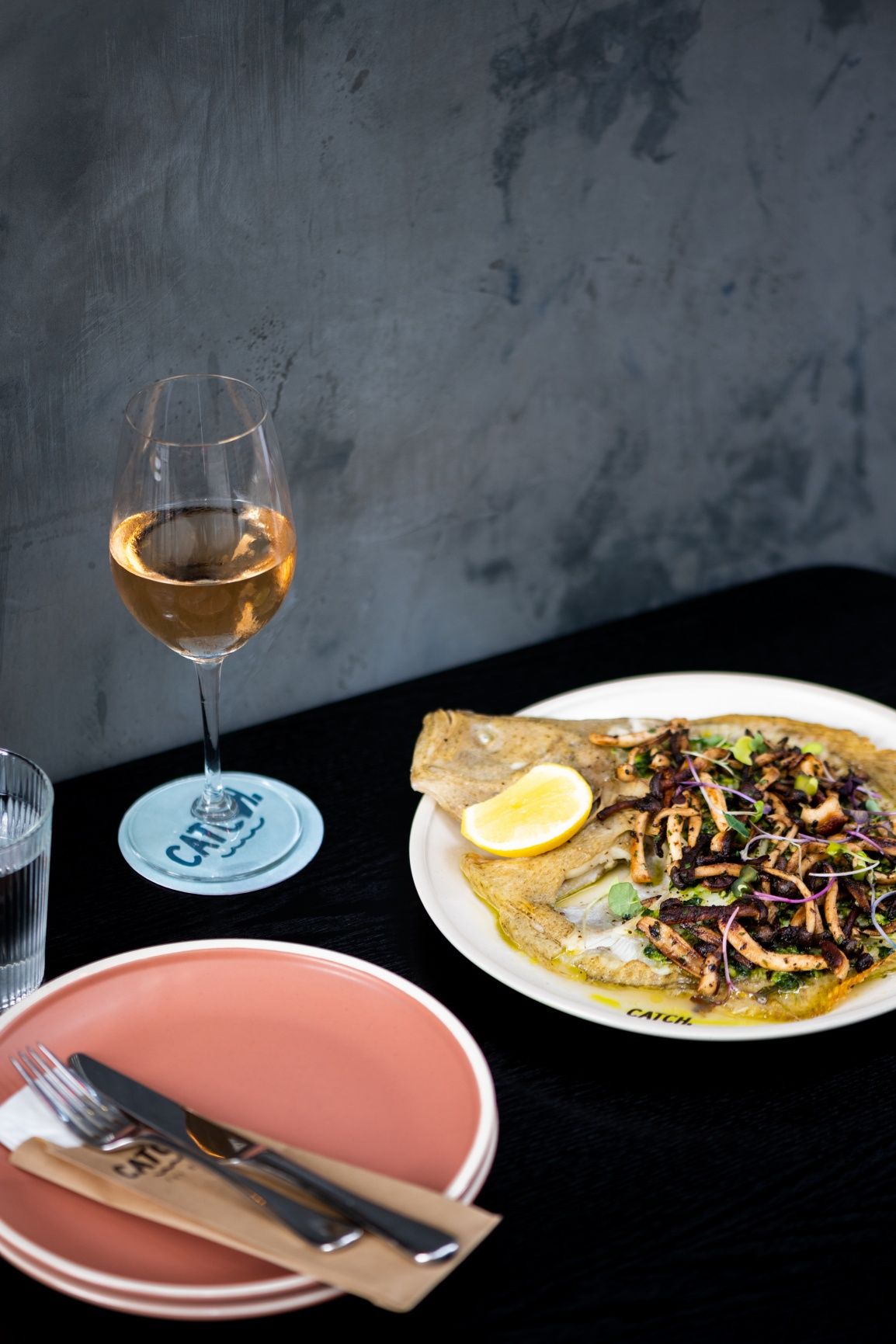 Catch Concepts founder Alex Malouf can't help but share. Food, that is.