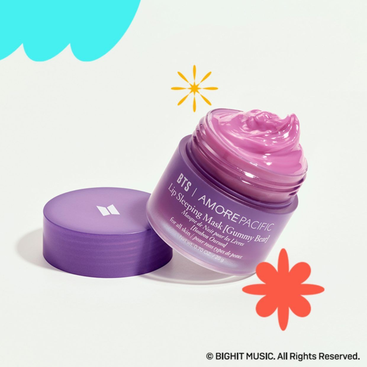 BTS x Amorepacific's Lip Sleeping Mask is finally launching in Hong Kong