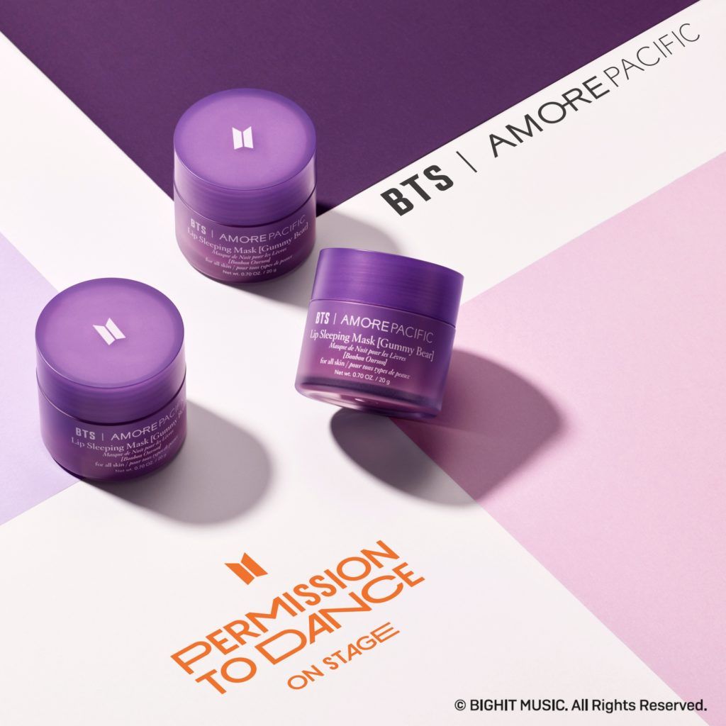 BTS x Amorepacific's Lip Sleeping Mask is finally launching in Hong Kong
