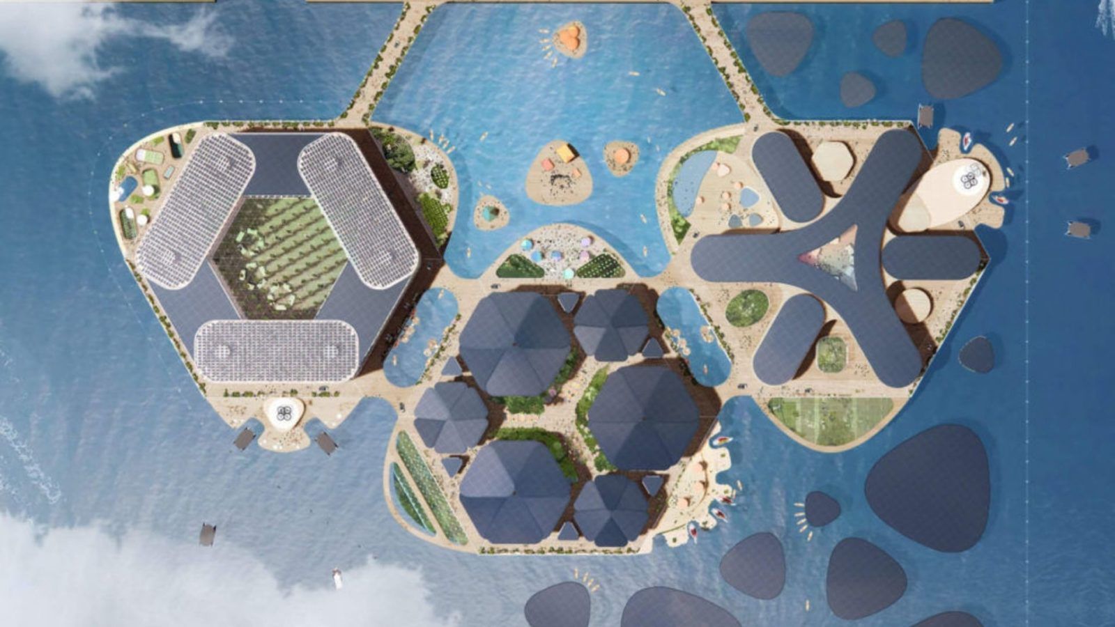 Busan, South Korea unveils sustainable floating city prototype