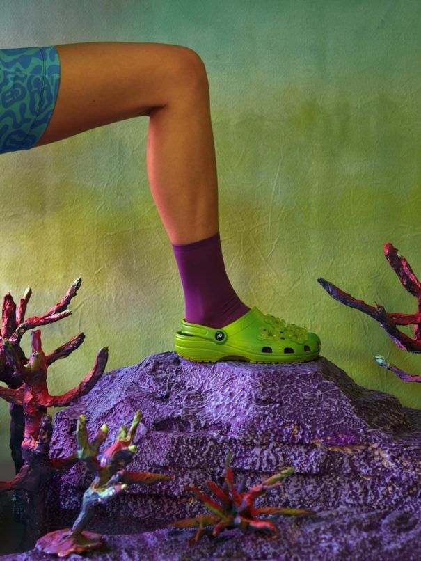 Lazy Oaf Crocs, Pret a Manger scarves and more cool new fashion drops