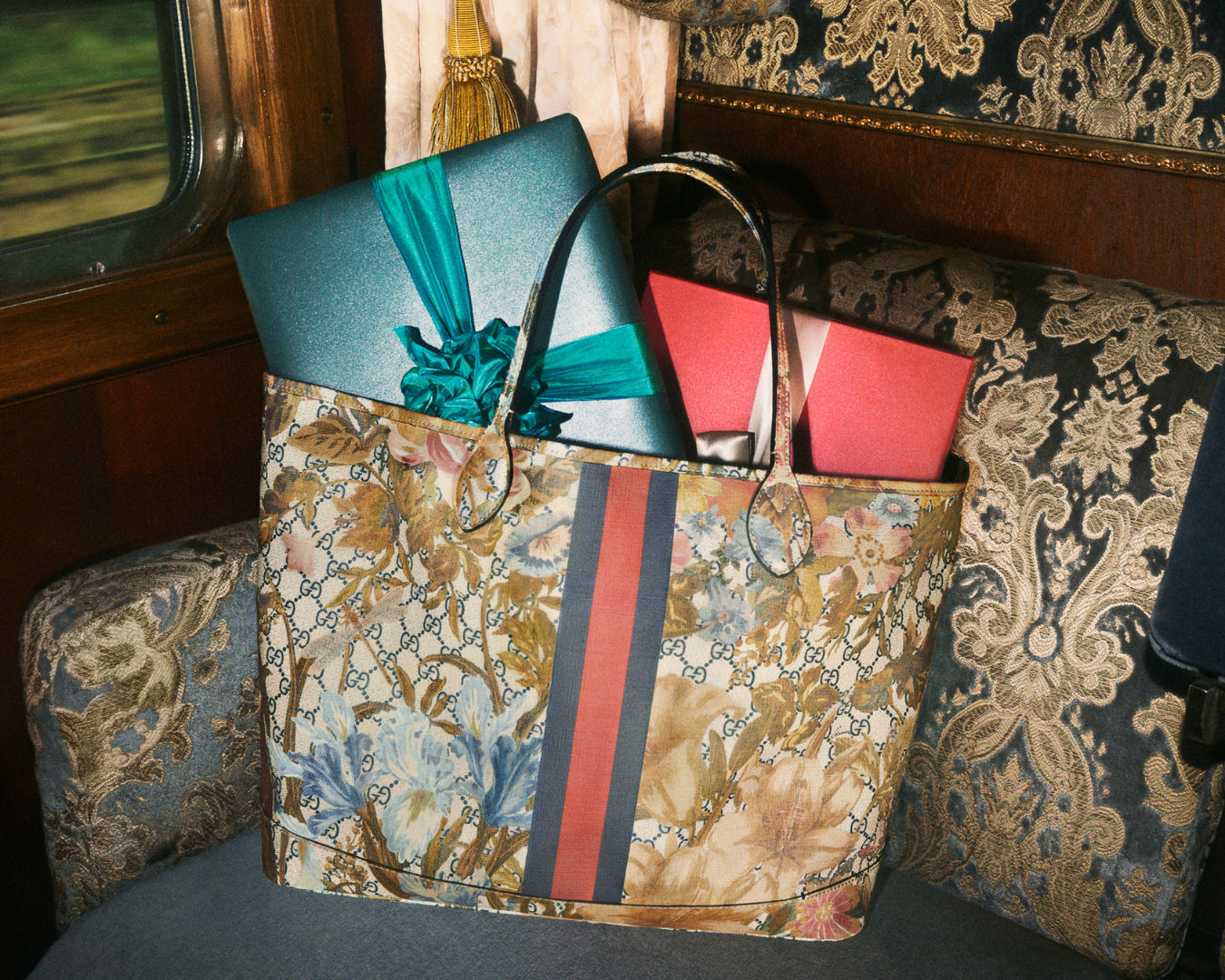 Gift festive elegance with Gucci's travel-inspired holiday campaign